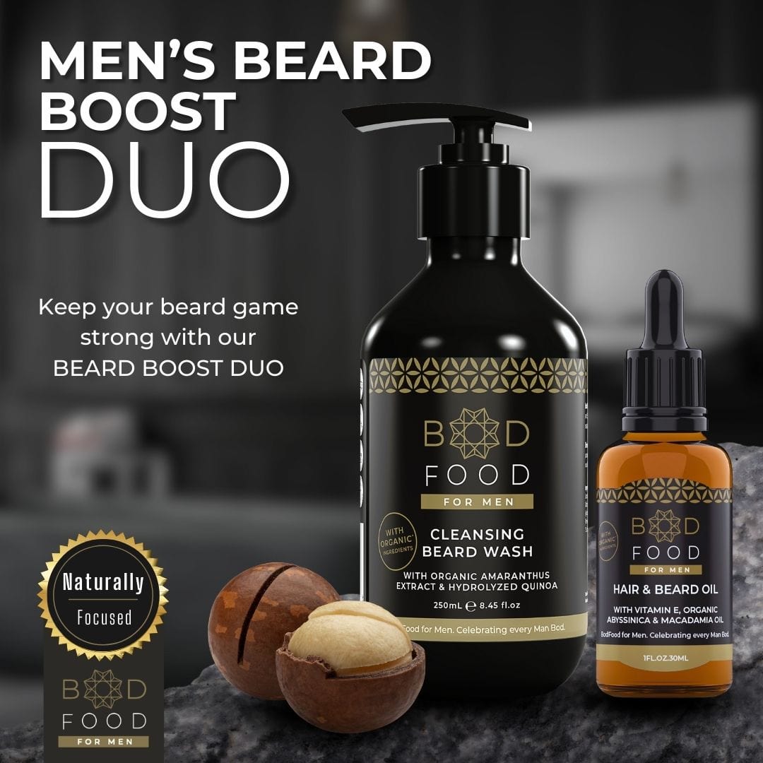 Men's Beard Boost Duo | BodFood Australia