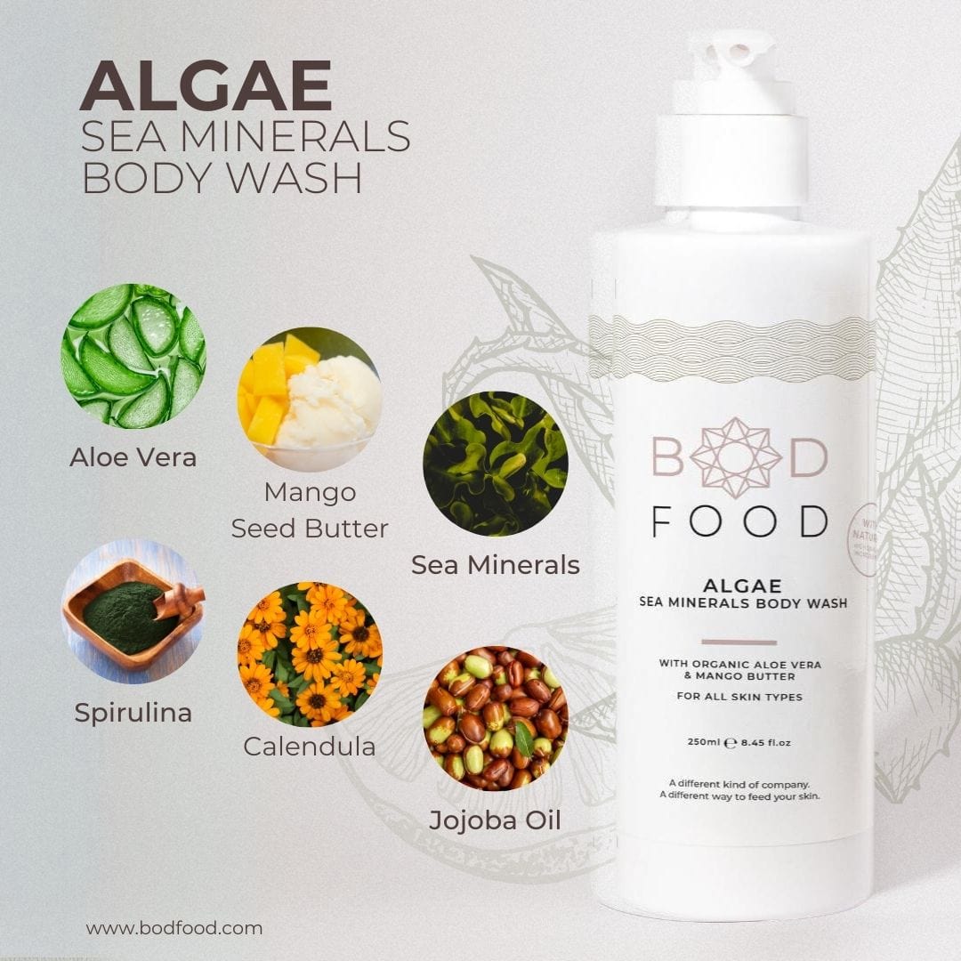 Algae Sea Minerals Body Wash | BodFood Australia